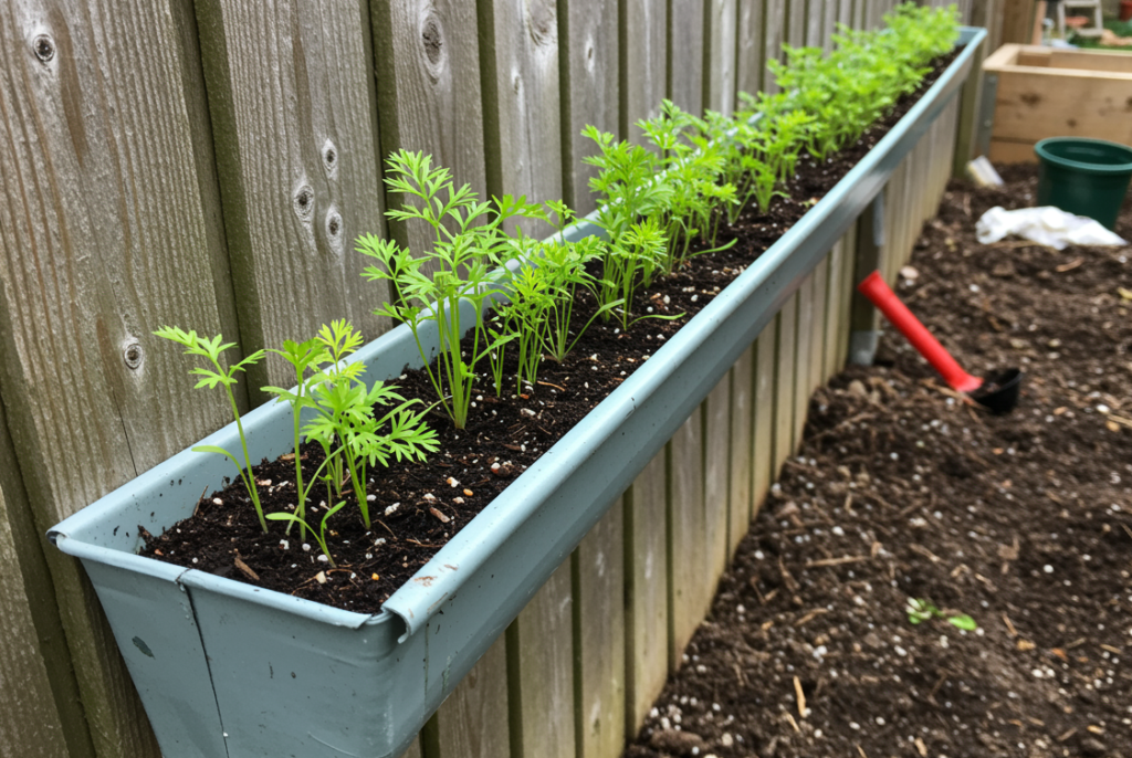 10 Fruits and Vegetables You Can Easily Grow In Rain Gutters