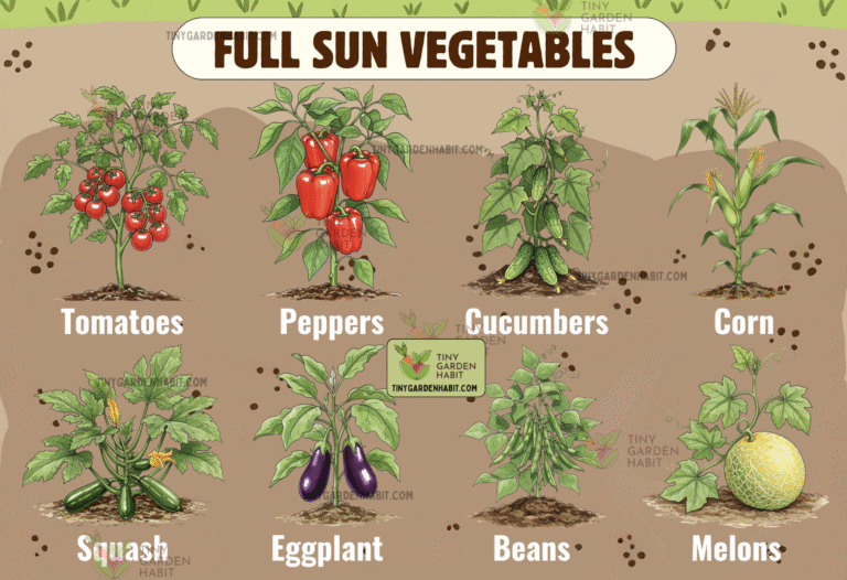 How Much Sun Do Vegetables Really Need? Easy Chart!