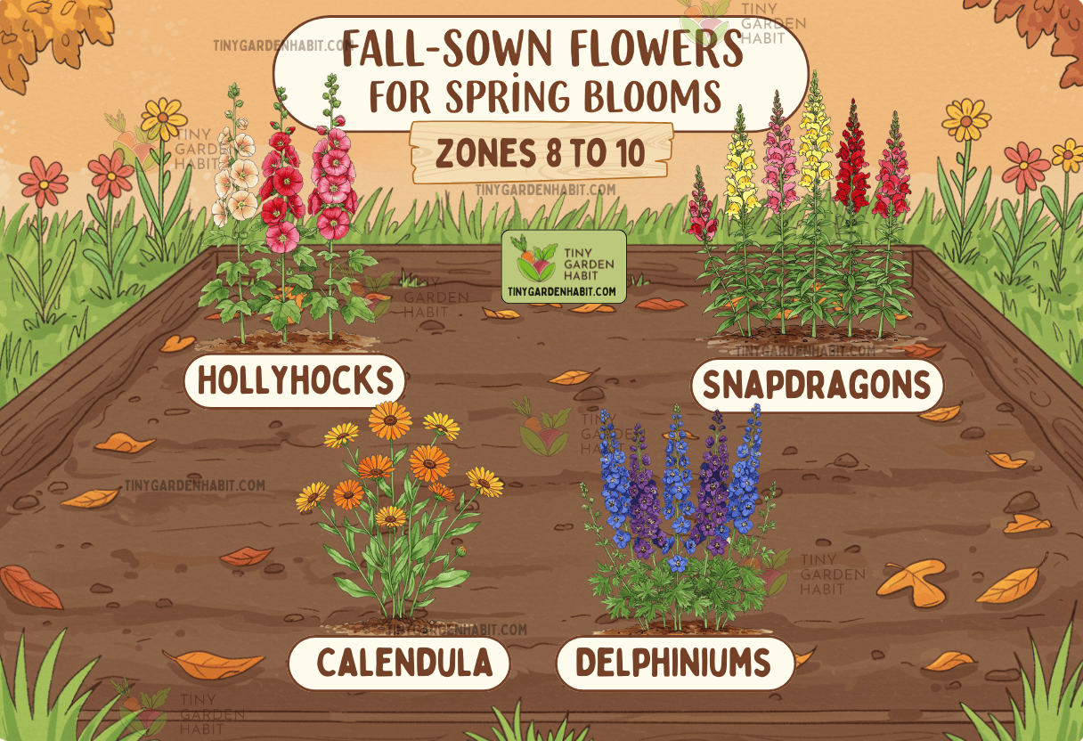 11 Flowers To Sow In Fall For Spring Blooms (By Zone)