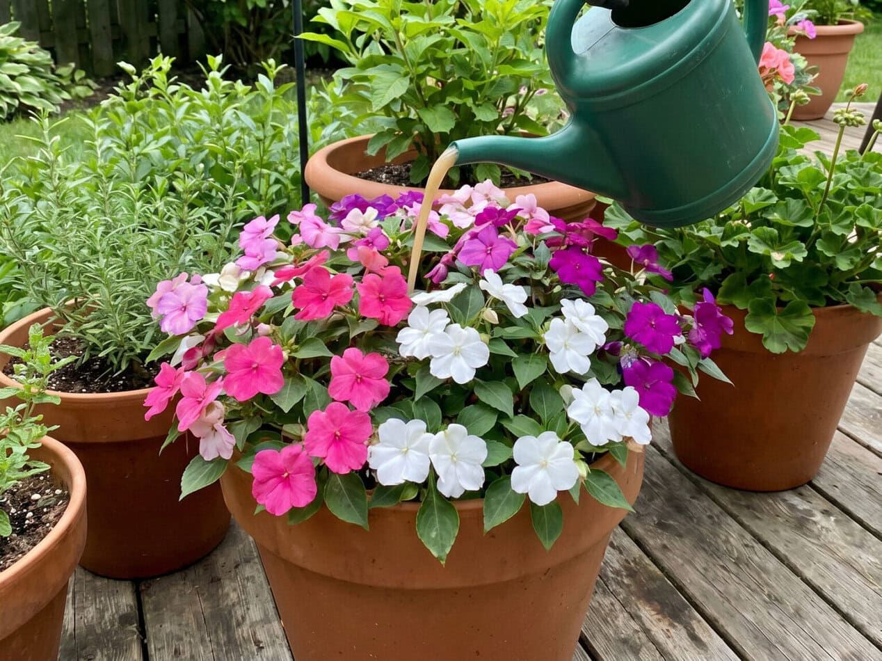 When And How To Feed Impatiens For Nonstop Color In Pots And Beds
